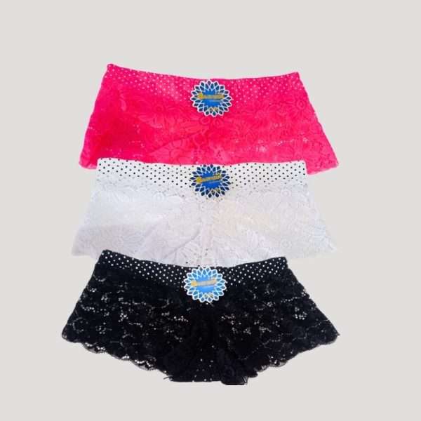 BOXER DE ENCAJE SIZE PLUS – Villa Panty La Tienda